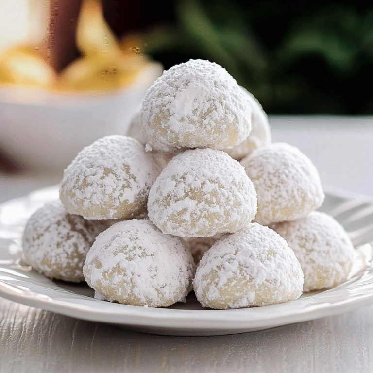 Snowball Cookies