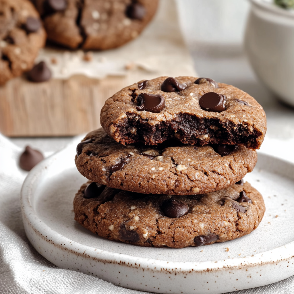 Almond Flour Chocolate Chip Cookies