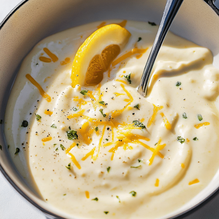 Lemon Cream Sauce